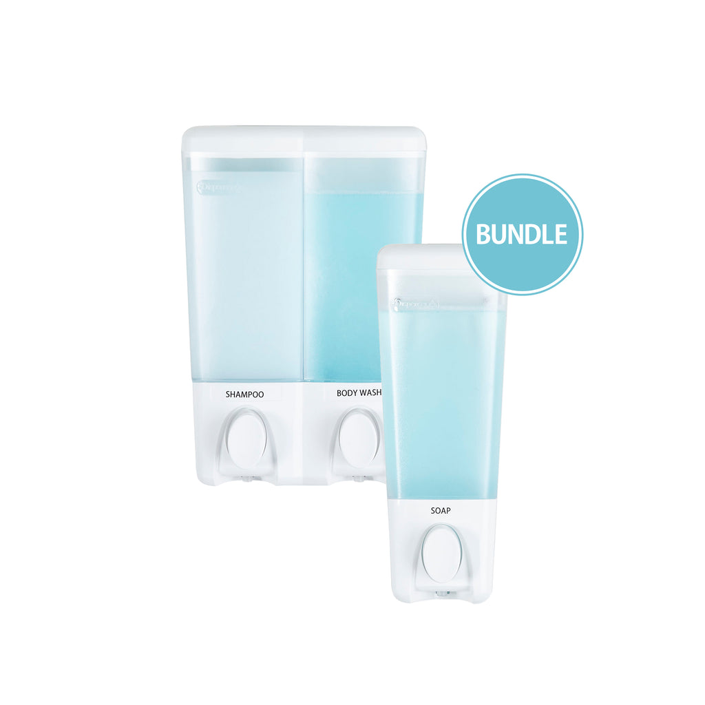 Bundle: CLEAR CHOICE Single Dispenser & Double Dispenser – Better ...