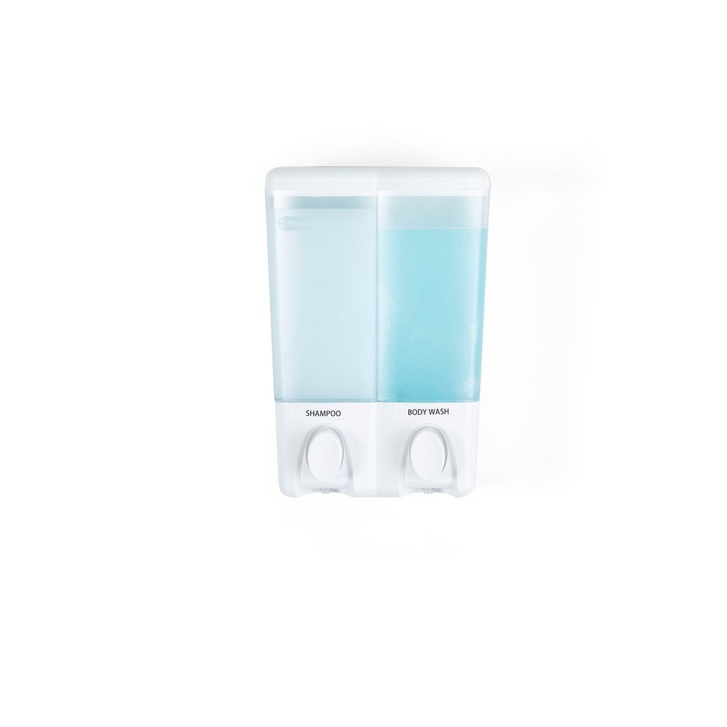 Clear Choice Dispenser Double Container | Liquid Soap Dispenser - Bath ...