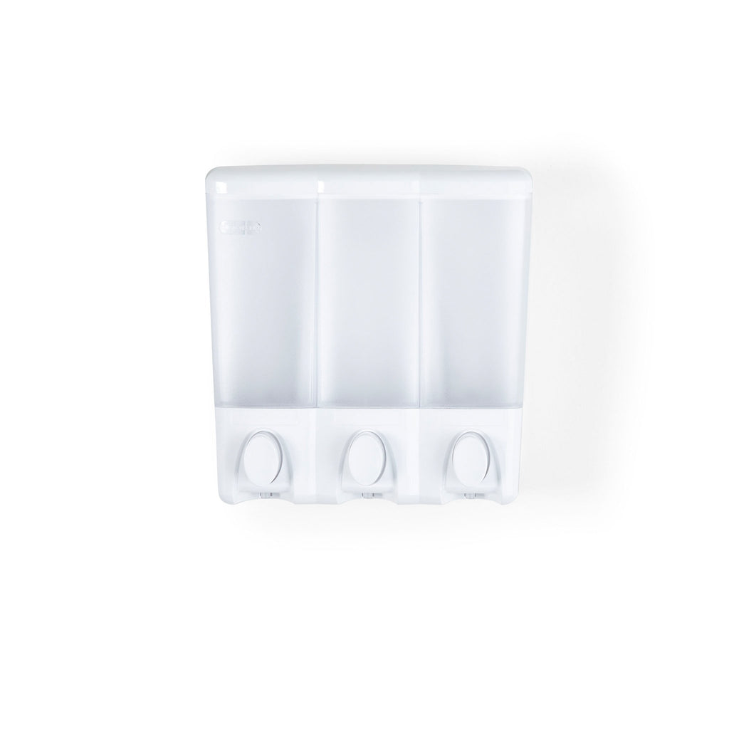 Clear Choice Dispenser Triple Container | Liquid Soap Container - Bath ...